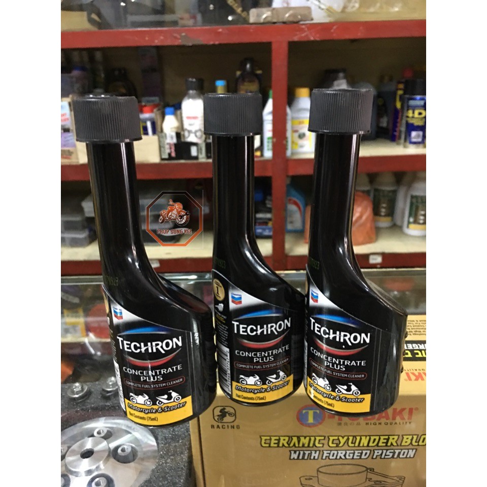 CALTEX Techron ® CONCENTRATE PLUS MOTORCYCLE / CARBON CLEANER ...