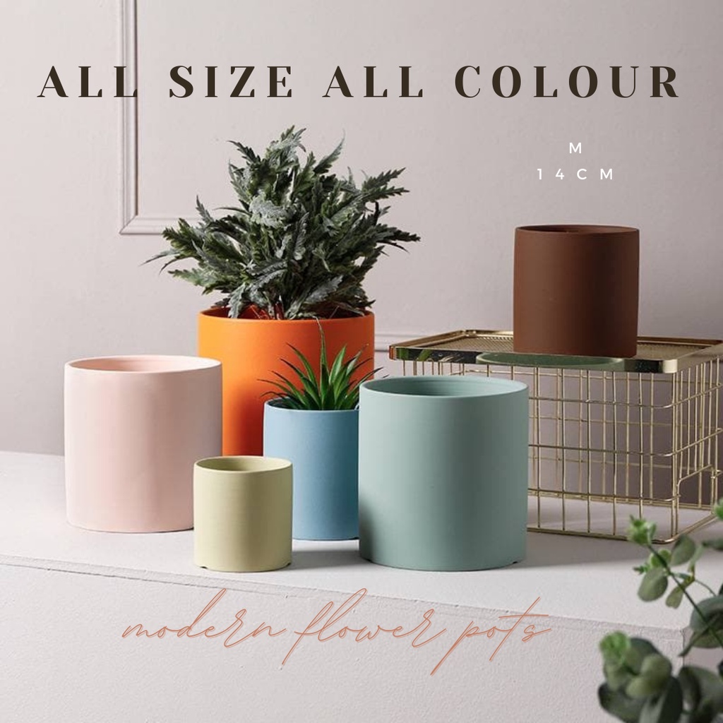 CLEARANCE 𝐏𝐋𝐀𝐈𝐍 𝐒𝐓𝐑𝐀𝐈𝐆𝐇𝐓 𝐏𝐎𝐓 𝐒𝐄𝐑𝐈𝐄𝐒 Size M All Colour Modern Nordic ...