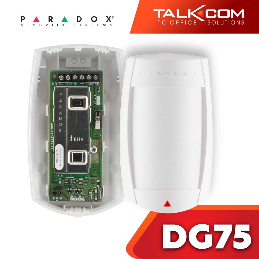 [𝗡𝗘𝗪] Paradox DG75+ High-Security Digital Motion Detector with Pet ...