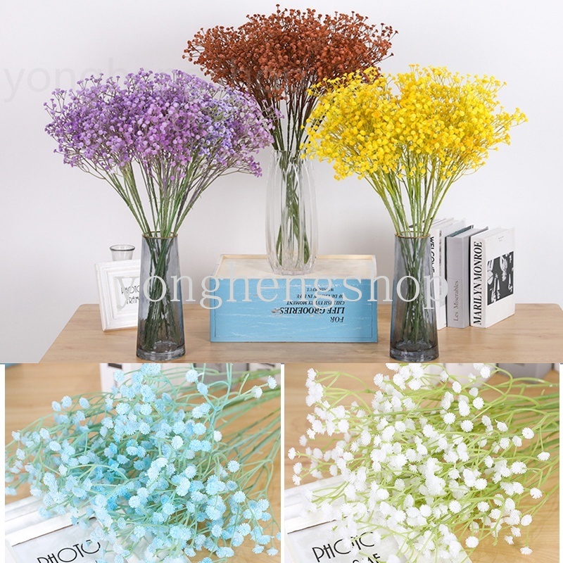 Artificial Gypsophila Flowers Bridal Floral Bouquet DIY Party Home ...