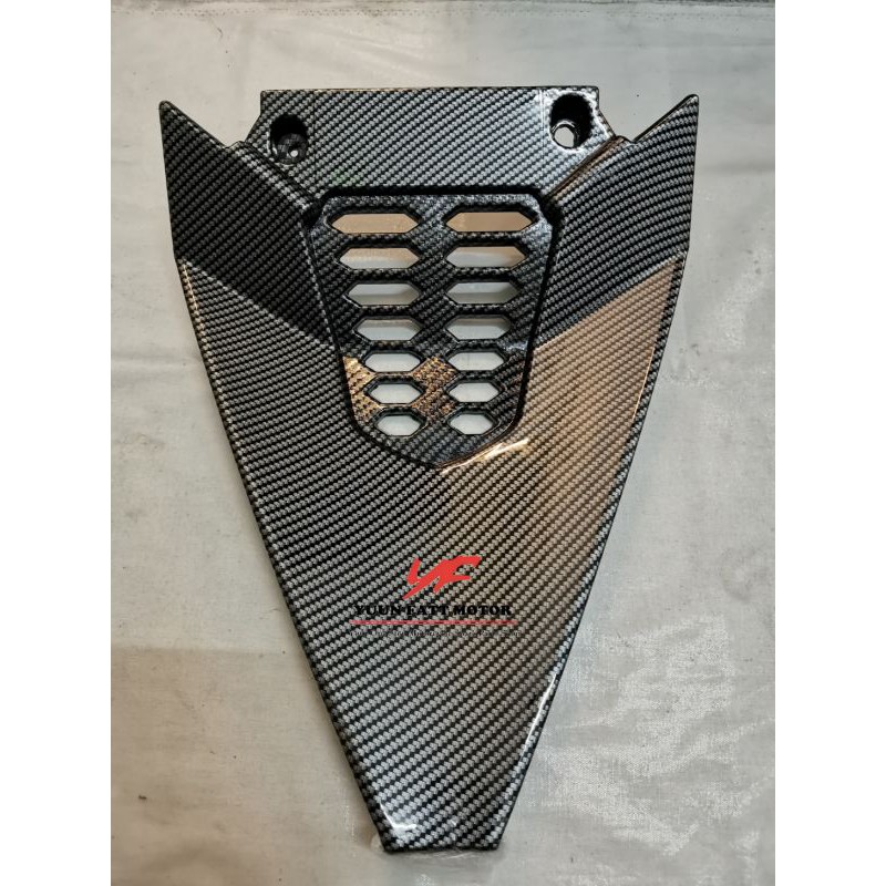 HONDA RS150 V1-V2 ENGINE COVER CARBON RS-150 RS150R ENJIN CASING CAP ...