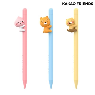 KAKAO FRIENDS Chracter Apple Pencil 2nd Generation Slim Silicone Figure ...
