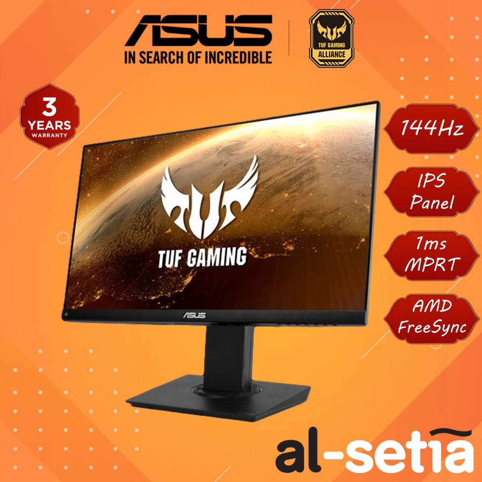 (Ready-Stock) ASUS TUF Gaming VG249Q Full HD Gaming Monitor with AMD ...
