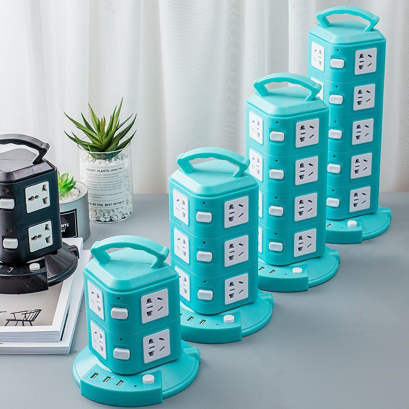 🌸READY STOCK🌸lntelligent three generation socket anti surge vertical ...