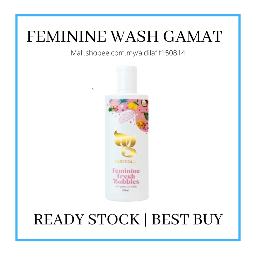 FEMININE WASH GAMAT GOLD (200ml) | Shopee Malaysia