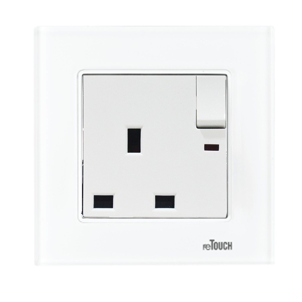 reTouch Grand Elements (13A FLAT PIN SWITCH SOCKET) | Shopee Malaysia
