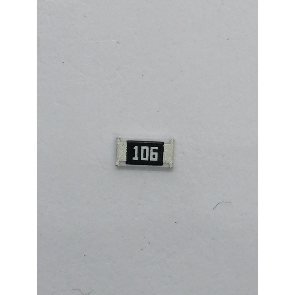 10 PCS Yageo 10M ±5%, 0603 SMD Resistor (106) | Shopee Malaysia