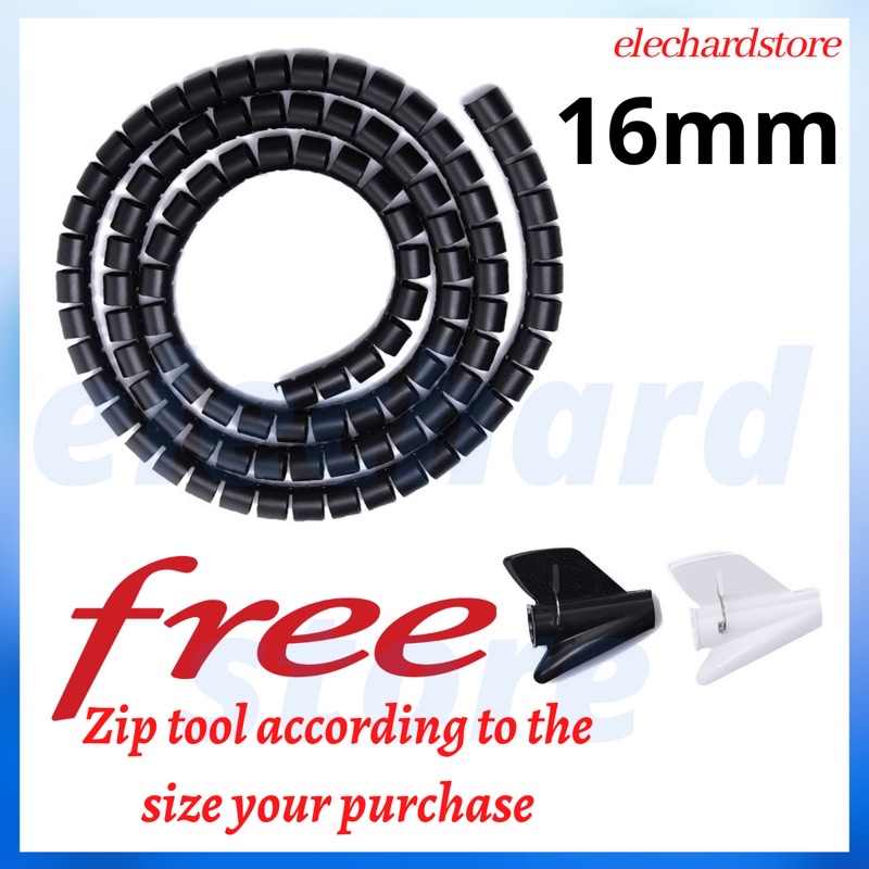 Spiral Cable Management Cable Organizer Line Wire Protector Cable ...
