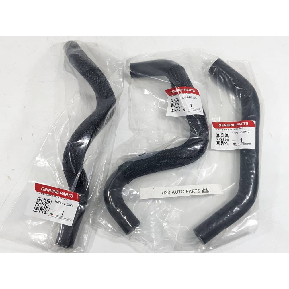 PERODUA AXIA 1.0 PERODUA ORIGINAL BY PASS HOSE SET BYPASS (3 PIECES ...