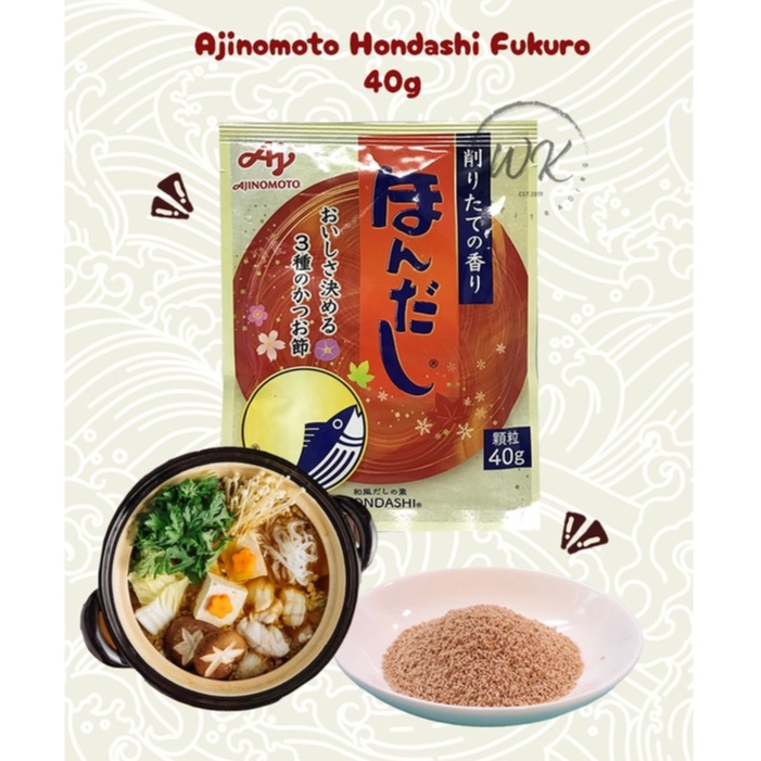 Ajinomoto Hondashi Fukuro / Fish Seasoning Powder 40g | Shopee Malaysia