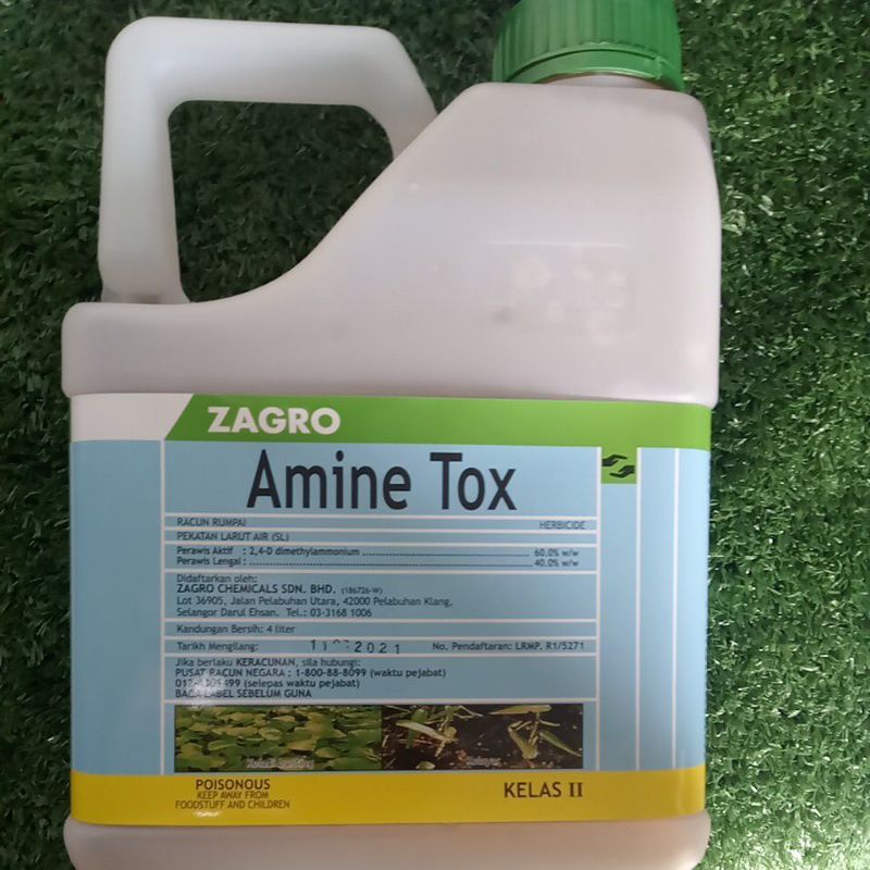 amine tox racun rumput dalam bendang 4 liter | Shopee Malaysia