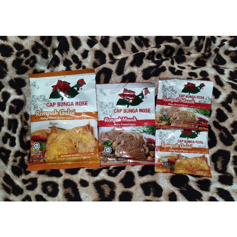 REMPAH GULAI & MASAK CAP BUNGA ROSE | Shopee Malaysia
