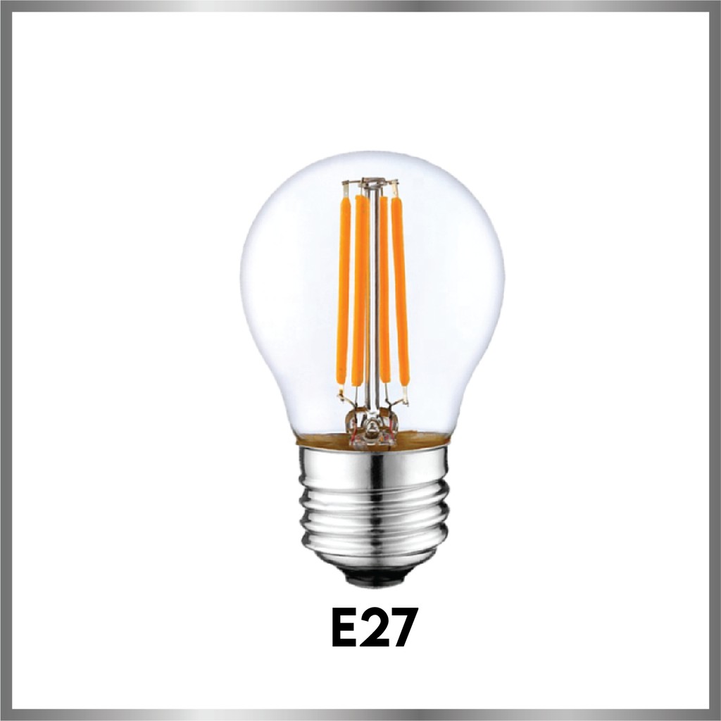 LED BULB 4W G45 Ping Pong / ST64 LED Edison Filament Bulb E14 / E27 ...