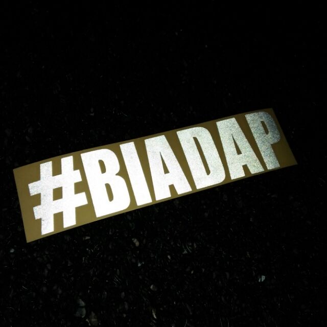 STIKER # BIADAP / STIKER MOTOR KERETA / CUTTING STICKER REFLECTION ...