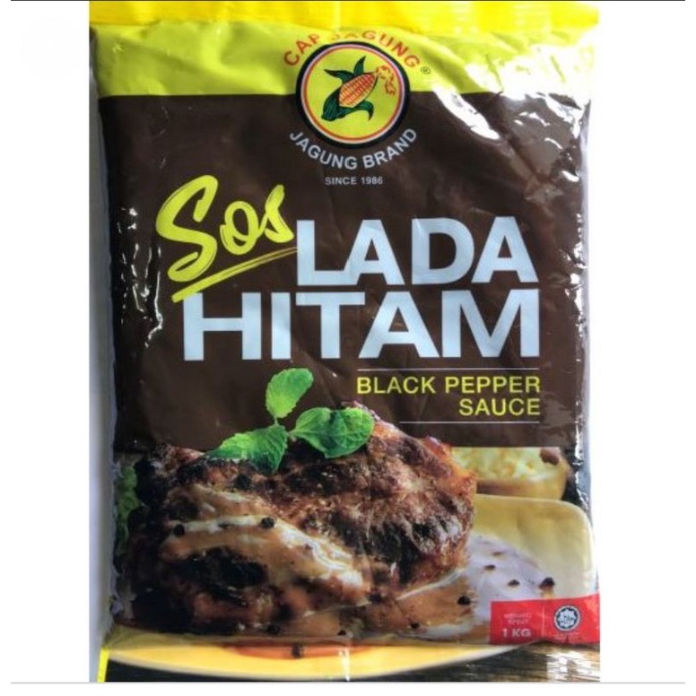 Sos Lada hitam cap jagung 1kg | Shopee Malaysia
