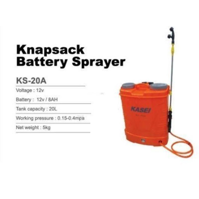 Kasei 20L Knapsack Battery Sprayer KS-20A | Shopee Malaysia