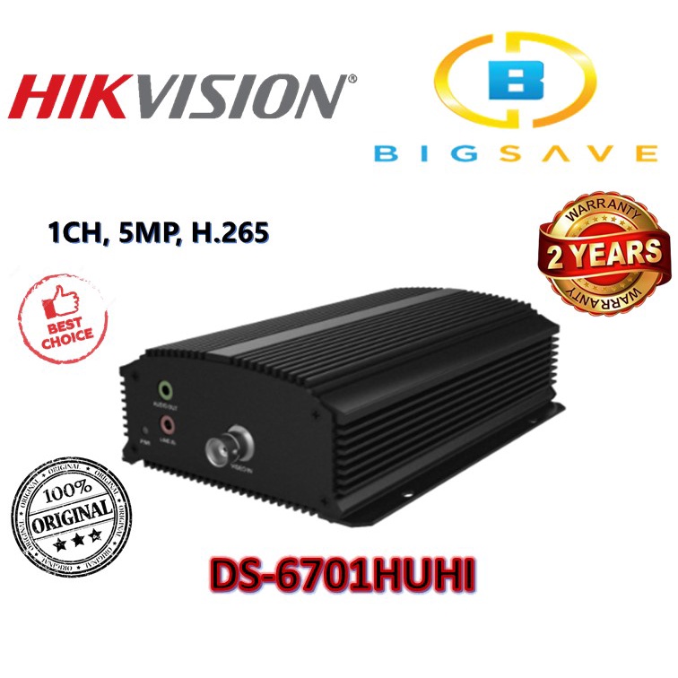 HIKVISION DS-6700HUHI SERIES TURBO HD ENCODER | Shopee Malaysia