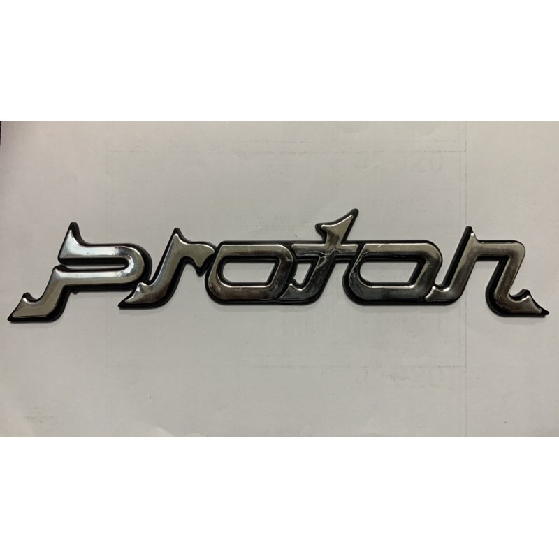 Proton Wording emblem logo No 3m Double Side Type Wira Waja Gen2 Saga ...