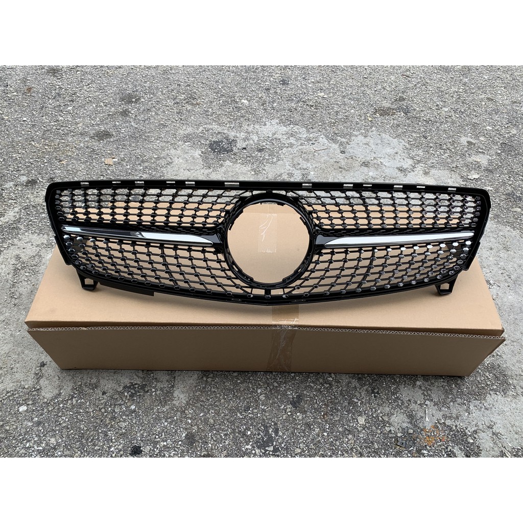 Mercedes Benz W176 16-18 Diamond grille | Shopee Malaysia