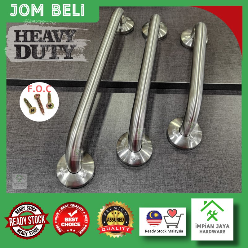 🌱IMP🌱 XL Heavy Duty Pemegang Pintu Kalis Api Pintu Berat Stainless ...