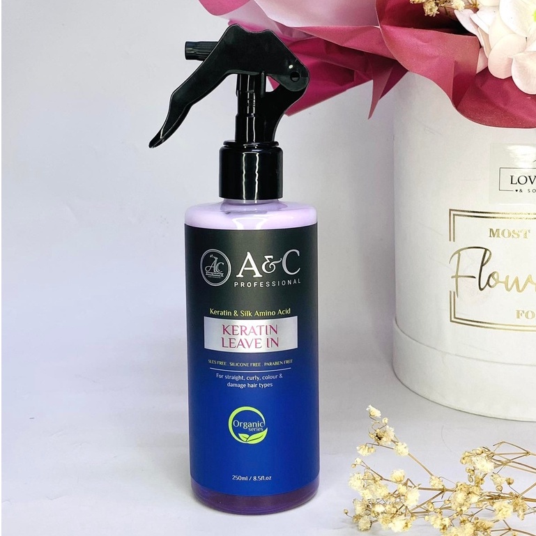A&C Leave In Spray 250ml 发廊专用护发营养水营养素 Vitamin Spray | Shopee Malaysia