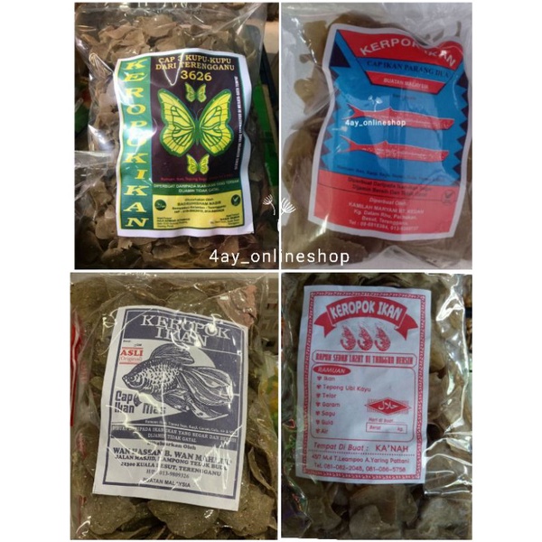 400-500g-+ Keropok Keping Cap Parang Cap Rerama Cap Udang | Shopee Malaysia
