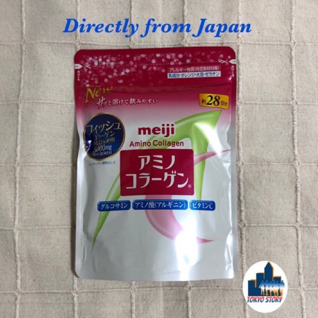 Meiji Amino Collagen Powder Refill 196g | Shopee Malaysia