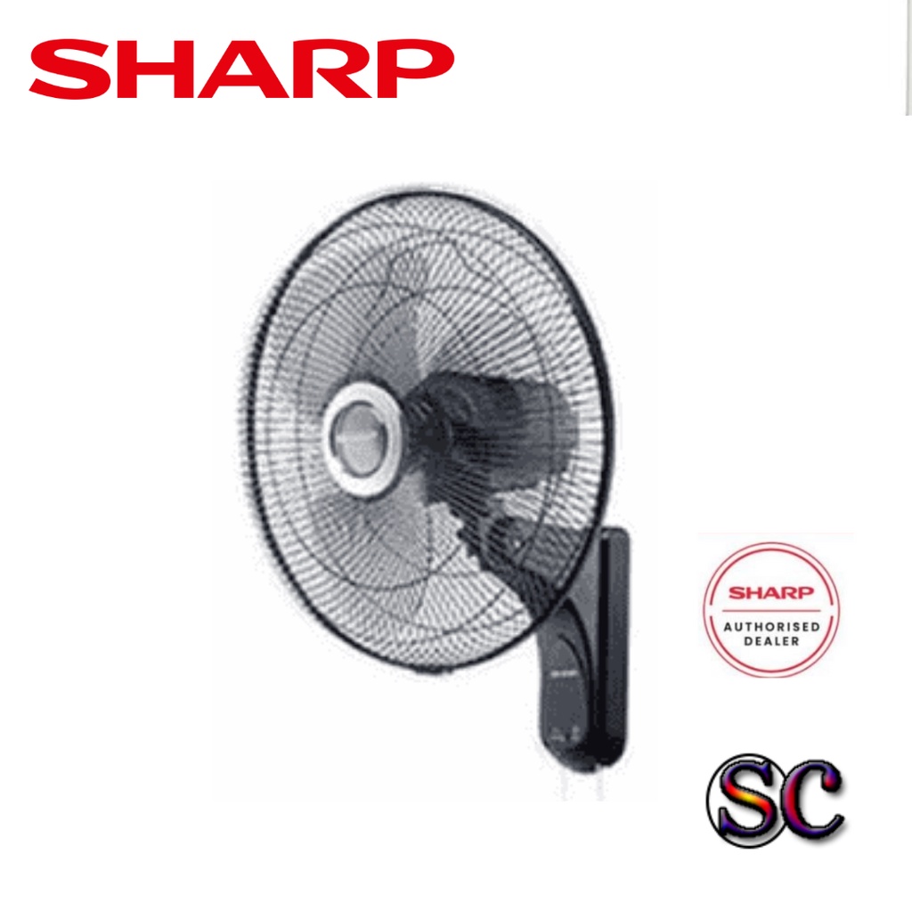 SHARP WALL FAN 16" PJW169GY | Shopee Malaysia