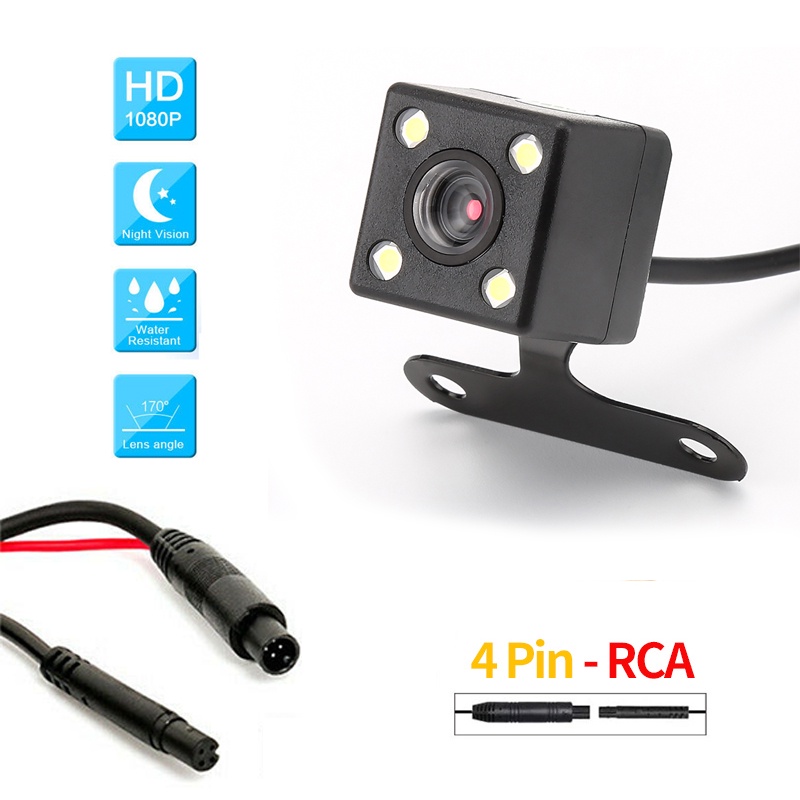 Video Recorder DVR with 4 Pin 2.5mm Jack Car Rear View Camera Parking ...