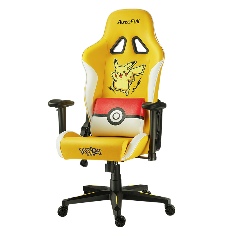 Autofull Proud Pokémon Co-branded Gaming Chair Pikachu Co-branded ...