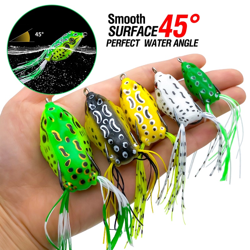 1Pcs 3.5G-13G Soft Frog Fish Bait Lure for Fishing Fishing Umpan ...