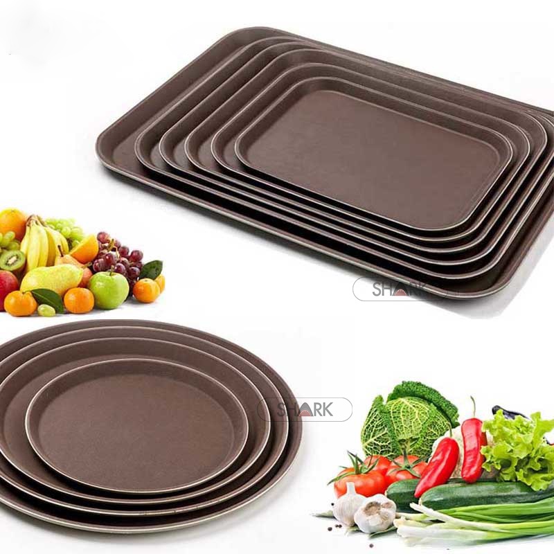 High Quality Anti Slip Non Slip Serving Tray Platter Food Serving ...