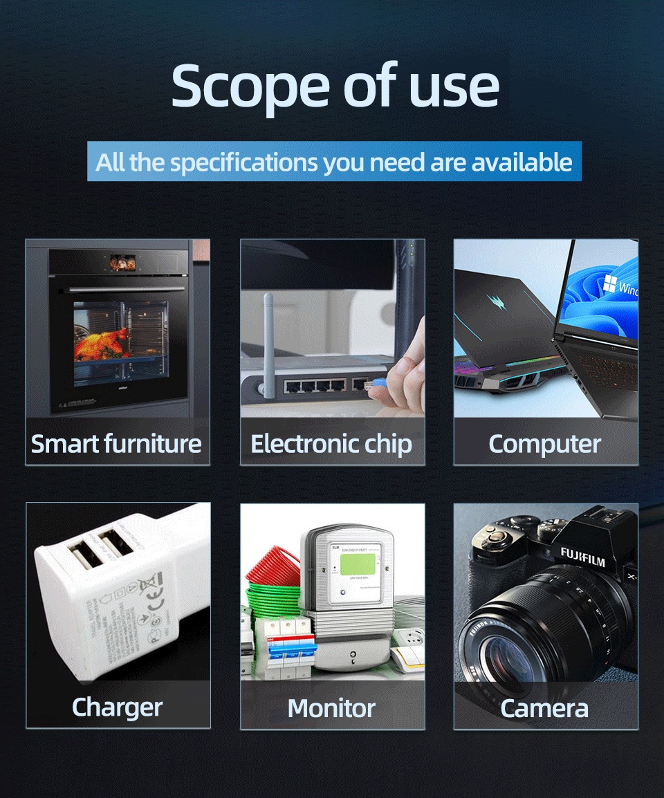 ANENG PT2003 2pcs Multimeter Test Lead Extention Piercing Needle Tip ...