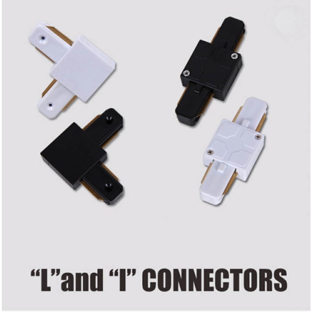 Track Joint Track Light Connector I Black I White I T Joint L Joint I ...