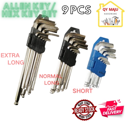 Ball Point Hex Key Set/ Allen Key Set/ Hex Key Set/Folding L-Shape ...