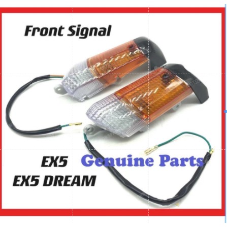 SIGNAL LENS SIGNAL COVER SIGNAL SET HONDA EX5 / EX5 DREAM GENUINE PART ...