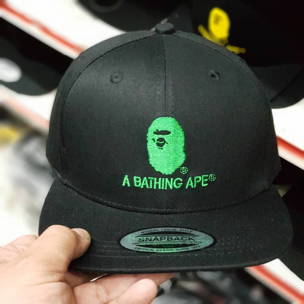 SNAPBACK CAP APE HATS & CAPS JSA 22012020 004 | Shopee Malaysia