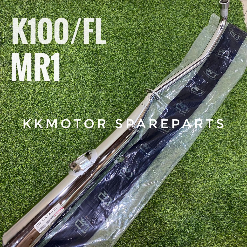 CJ IPOH BGS KRISS100 K100 / KRISS FL / MR1 EXHAUST CJIPOH EKZOS PIPE | Shopee Malaysia