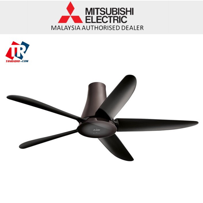 Mitsubishi MIT-C56-RW5-P CY-GY (5blade) Fiber Blade Ceiling Fan With ...