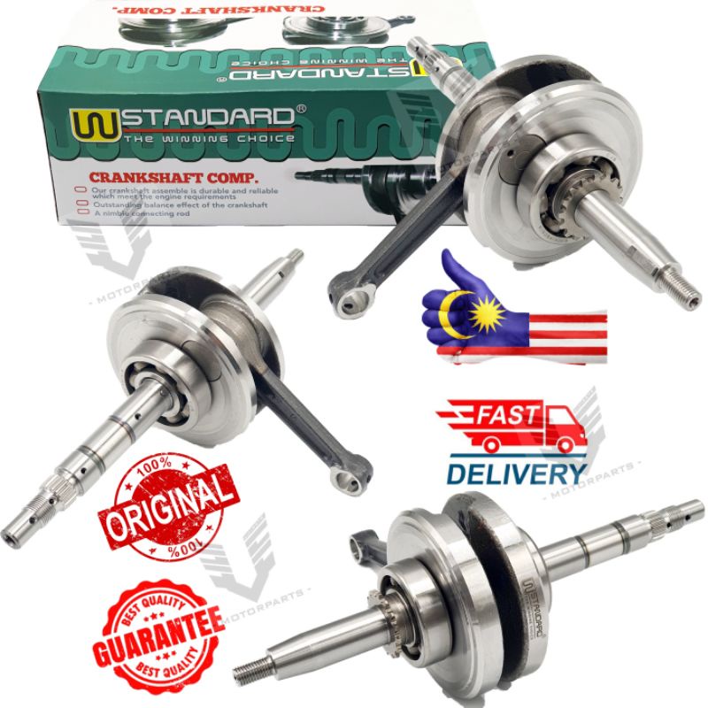 Honda EX5 Class 1/Class1 Crankshaft W-Standard Ex5class1 KFL With Bearing Wstandard | Shopee ...