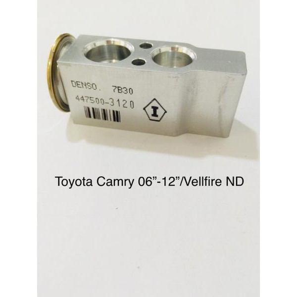 *DENSO* AIR COND EXPANSION VALVE Toyota Camry ACV40 ACV50 2006-2012/Vellfire ANH20 /Estima ACR50 ...