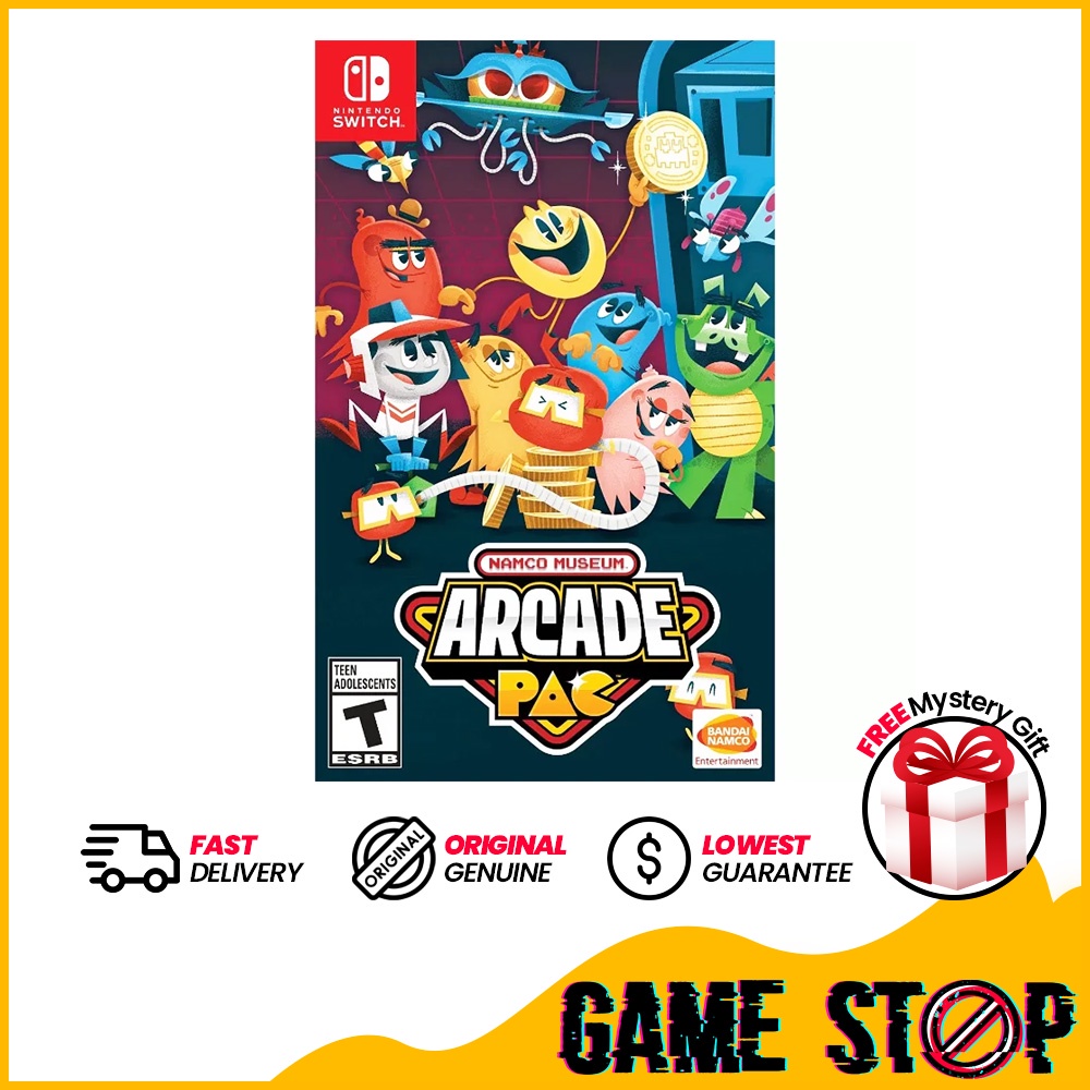 NSW Switch Namco Museum Arcade Pack English Version | Shopee Malaysia