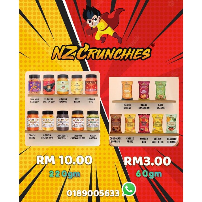 🧀🧀🎉🎉NZ CRUNCHIES🎉🎉🧀🧀 | Shopee Malaysia