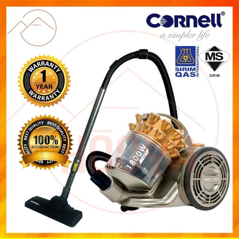 Cornell Multi Cyclonic Cylinder Vacuum Cleaner (1800W) CVC-PH1800MCH ...