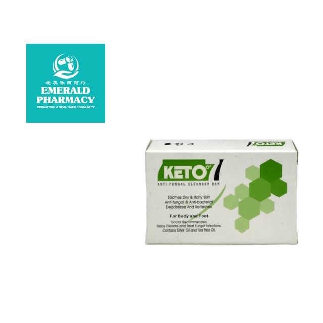 [Emerald Pharmacy] Dr Forster Keto 7 Anti-fungal Cleanser Soap Bar 75g ...