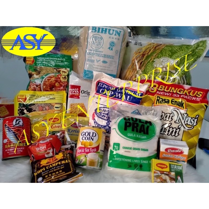 SET C - Barangan Keperluan Asas ( 17 Item ) RM 78.90 | Shopee Malaysia