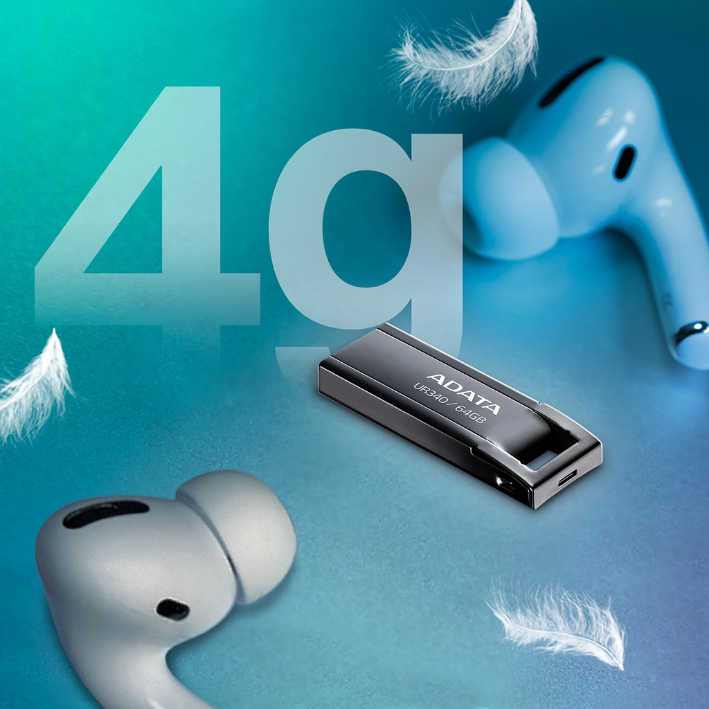 ADATA UFD USB 3.2 UR340 METAL AROY LIGHTWEIGHT (32GB/64GB/128GB ...