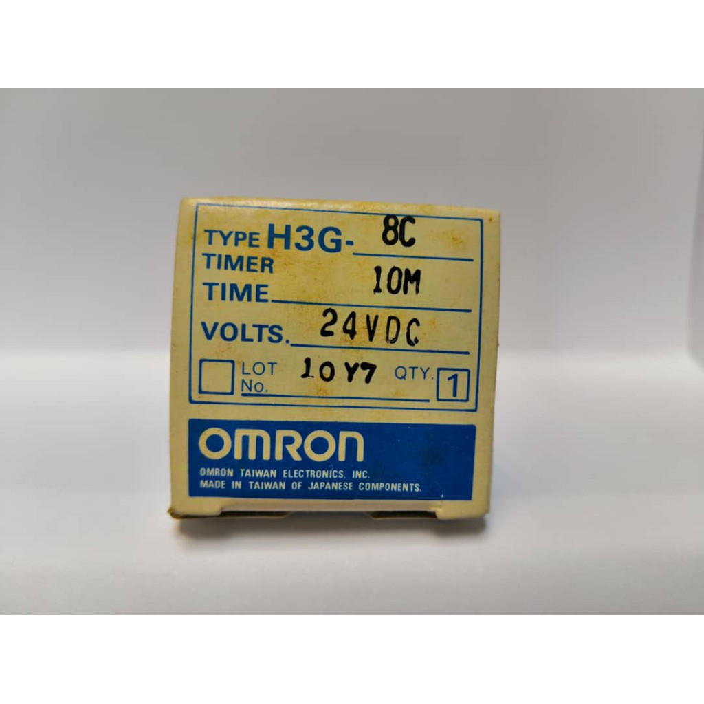 OMRON H3G-8C DC24 10M Timer, DPDT | Shopee Malaysia