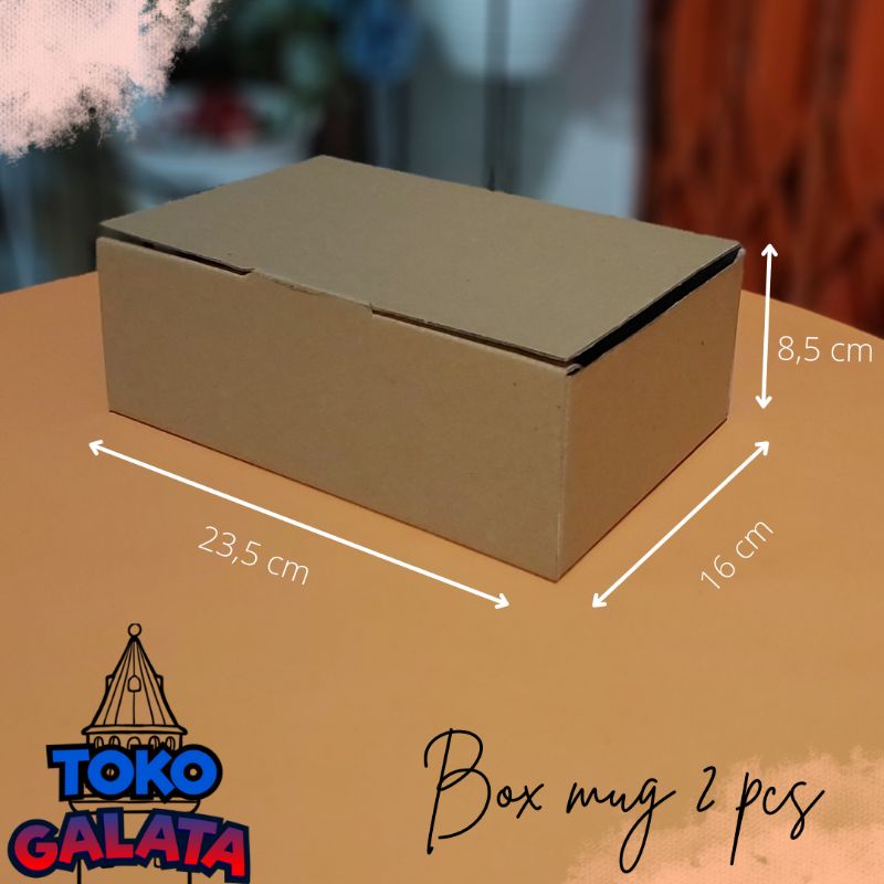 Mug box contains 2 pcs (box only) | Shopee Malaysia