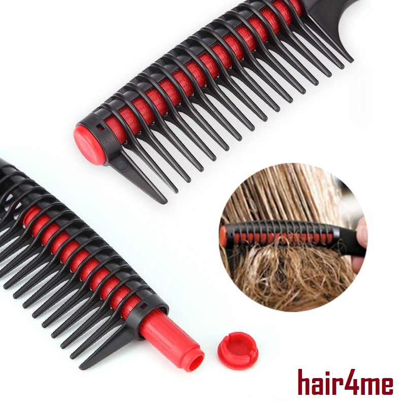 KAISIDA Professional Anti Splicing Detangling Roller Comb Integrated ...